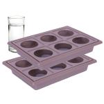 Buy Kuber Industries Glass Tray | Plastic Glass Holder | Tray with ...