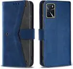 Buy Autofocus Faux Leather Back Case Flip Cover for Oppo A16 with ID ...