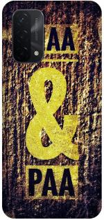 Buy Zepboom Oppo A74 5G, Cph2263 Multicolor Plastic Mom, Dad Printed ...