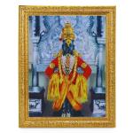 Buy BM TRADERS Vitthal Beautiful Sparkle Print Elegant Photo in Golden ...