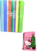 Buy Technochitra Multicolor Vigor Lining Diary Notebook Single Rule ...