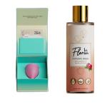 Buy FLOREN Reusable Menstrual Cup (Small) with Intimate wash (100ml ...