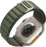 Buy Zapper Green Nylon Alpine Smart Watch Strap For Apple Watch Series ...