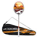 Buy Hundred Black, Orange Red Graphite Powertek 1000 Pro Strung ...