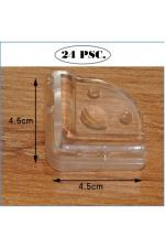 Buy Tag On White, Clear Silicon Table Edge Corner Protector (Pack of 24 ...