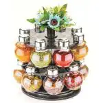 Buy ECOVISTA 16 in 1 Transparent Masala Organiser Masala Rack Set ...