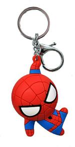 Buy Blue Aura One Point Collections Multicolor Rubber Spider Man Key ...