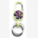 Buy JDP Gold Metal Muda and Spinner Keychain Online at Best Prices in ...