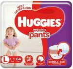 Buy Huggies Purple Baby Diapers 2 - 5 Years Large 64 Pieces Online at ...