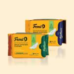 Buy Femi9 Period Pads for women L& XL Combo Pack| No rashes | High ...