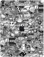 Buy Orgic India Ipad Pro 11 Gen 2 Monochrome Sticker Bomb Mobile Skin ...