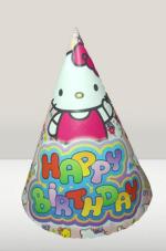 Buy TARAN CANDLE MOMBATTI Happy Birthday Party Hat for Kids Children ...