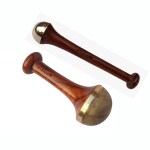 Buy WITSOUL kansa wand foot and face massager/Kansa vatki with handle ...