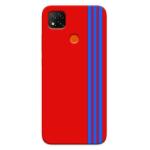 Buy MobiEra Redmi 9 Red Blue Design Plastic Hard Case Cover Online at ...
