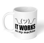Buy Akipi It Works On My Machine| It Programming Coding Ceramic Coffee ...