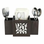 Buy COCKTAIL Wooden MDF Spoon Stand, Cutlery Holder, Spoon holder for ...