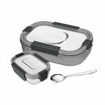 Buy Trueware Clip Flip Lunch Box With ABS Drip Lock BPA Free, Food ...