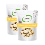 Buy Paleo India 400g Premium California Roasted and Salted Pistachios (Pista) 200g Pack*2 Online ...