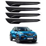 Buy Oshotto (BP-04) Car Black Rubber Bumper Protector/Corner Moulding ...