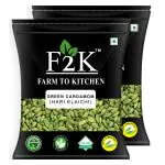 Buy F2K Green cardamom 100g (Hari elaichi) - Farm fresh - Premium Bold ...