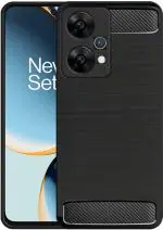 Buy COVERBLACK Rubber Back Cover Compatible model for OnePlus Nord CE 2 ...