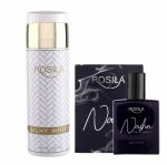 Buy Rosila Freshen Up Naturally with Our Deodorant and Perfume Bundle Toxin Free, Nasha White ...