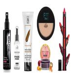 Buy Snatch Makeup Primer Fixer Foundation Beetroot lip balm Face ...