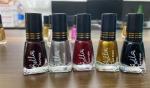 Buy Bella Red-Maroon-Rani-Black-Gold-Silver 5 colors combo Nail Polish ...