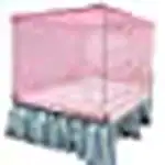 Buy buyagain 3x6.5 FT Pink Mosquito NET for Single Bed Maharani Quality ...