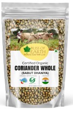 Buy Bliss of Earth 500gm Organic Whole Coriander Seeds | Sabut Dhaniya ...