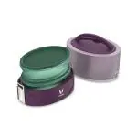 Buy VAYA TYFFYN Purple Oval Shape Vacuum Insulated Stainless Steel ...