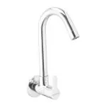 Buy WATERMAN Joy Sink Cock Tap Faucet Pack Of 1 With Brass Wall Flange ...