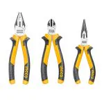 Buy INGCO 3 Pcs Plier Set, Include 8" Combination Pliers, 6" Long Nose Pliers, 6" Diagonal ...