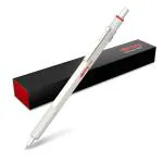 Buy Rotring 600 Metallic Ballpoint Pen Medium Point Black Ink Pearl ...