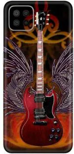 Buy instyler Oppo F17 Matte Vinyl Guitar Printed Mobile Skin Sticker ...