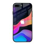 Buy Qrioh Colorful Fluid Glass Case for Apple iPhone 7 Plus Online at ...
