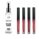 Buy Snatch Makeup Primer & Liquid matte Lipstick ( 4 in 1 ) combo ...