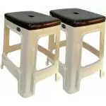 Buy Nilkamal Stool (Beige, Pre-assembled) Online at Best Prices in ...