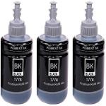 Buy TEQUO Refill Ink 774 Black Pack 3 For Epson Ink Printers Black Ink ...