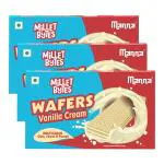 Buy Manna Millet Bytes Multigrain Wafers with Millets| Treat Waffy of ...