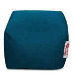 Buy Style Homez ORGANIX Collection, Square Poof Bean Bag Ottoman Stool ...