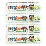 Buy Pediflor Green Apple Kidz Toothpaste - 70g(Pack of 4) Online at ...