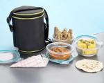 Buy KRUSHNAM ENTERPRISE Lunch Boxes With Bag Online at Best Prices in ...