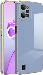 Buy Mintak Realme C31 Blue Silicon 360 Degree Protection and Slim ...