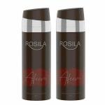 Buy Rosila Afeem Body Spray Spray 200ml For Man & Women Pack Of 2 Online at Best Prices in India ...