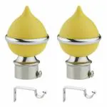 INKART rust free Stainless Steel Curtain Bracket Parda Holder with ...