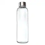 Buy PUREFIT Transparent Glass Water Stainless Steel Bottle,BPA Free 100 ...