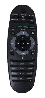 Buy HDF Remote Controller for HDF LCD/LED TV(HDF-PHLPS-LCD205) Online ...