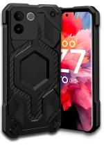 Buy HUPSHY Back Cover for IQOO Z7 Pro 5G (Black, Flexible, Silicon ...