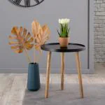 Buy Metalsmith Wooden Side Table For Living Room, Bedroom, Kitchen ...